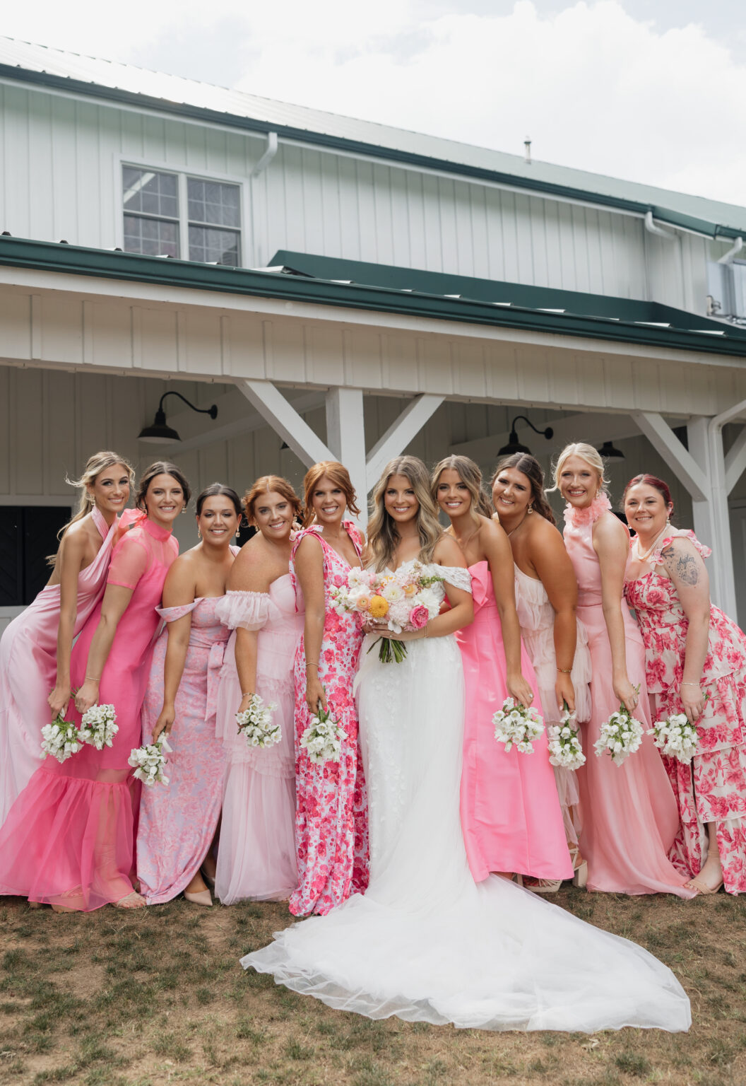 Pink Perfection – Walnut Hill Farm Wedding || Kendall & Devin ...