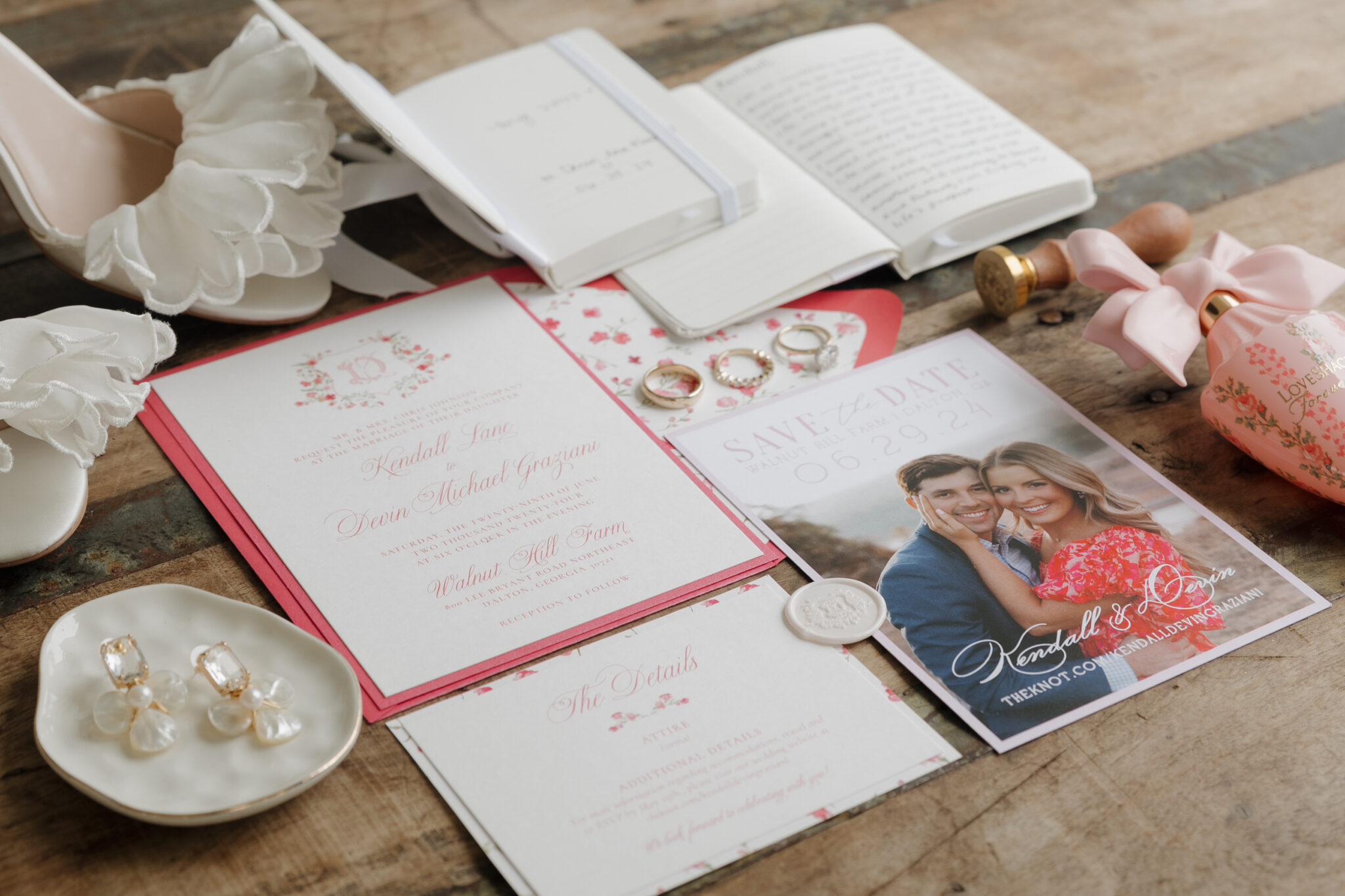Pink Perfection – Walnut Hill Farm Wedding || Kendall & Devin ...