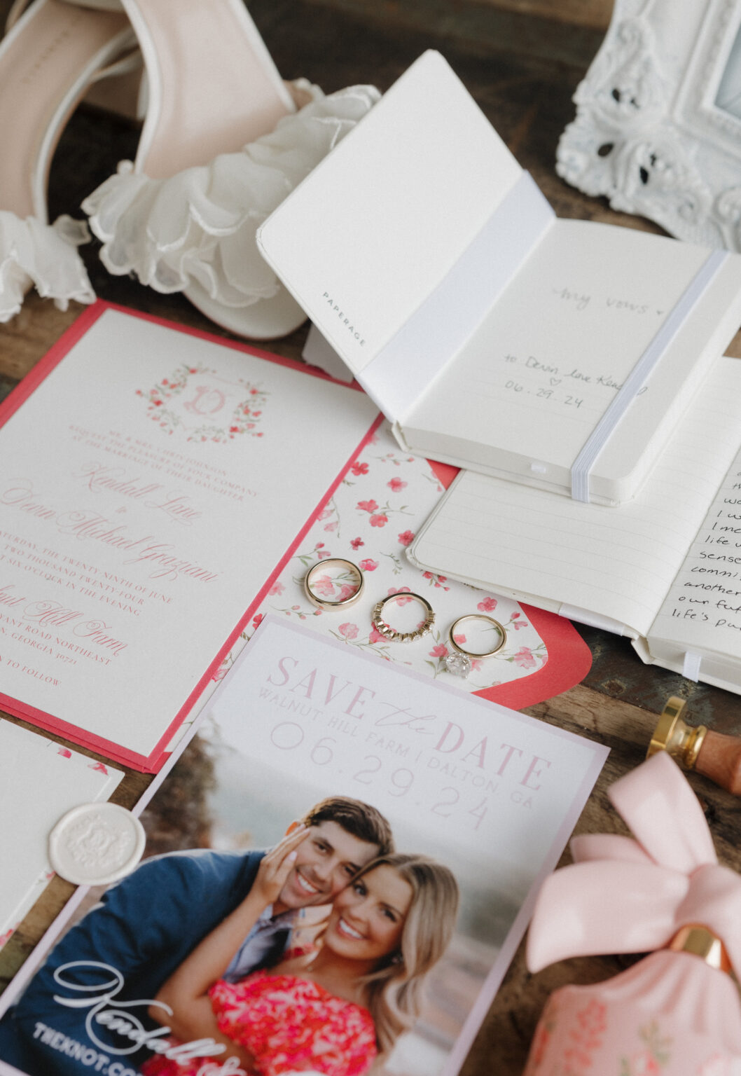 Pink Perfection – Walnut Hill Farm Wedding || Kendall & Devin ...