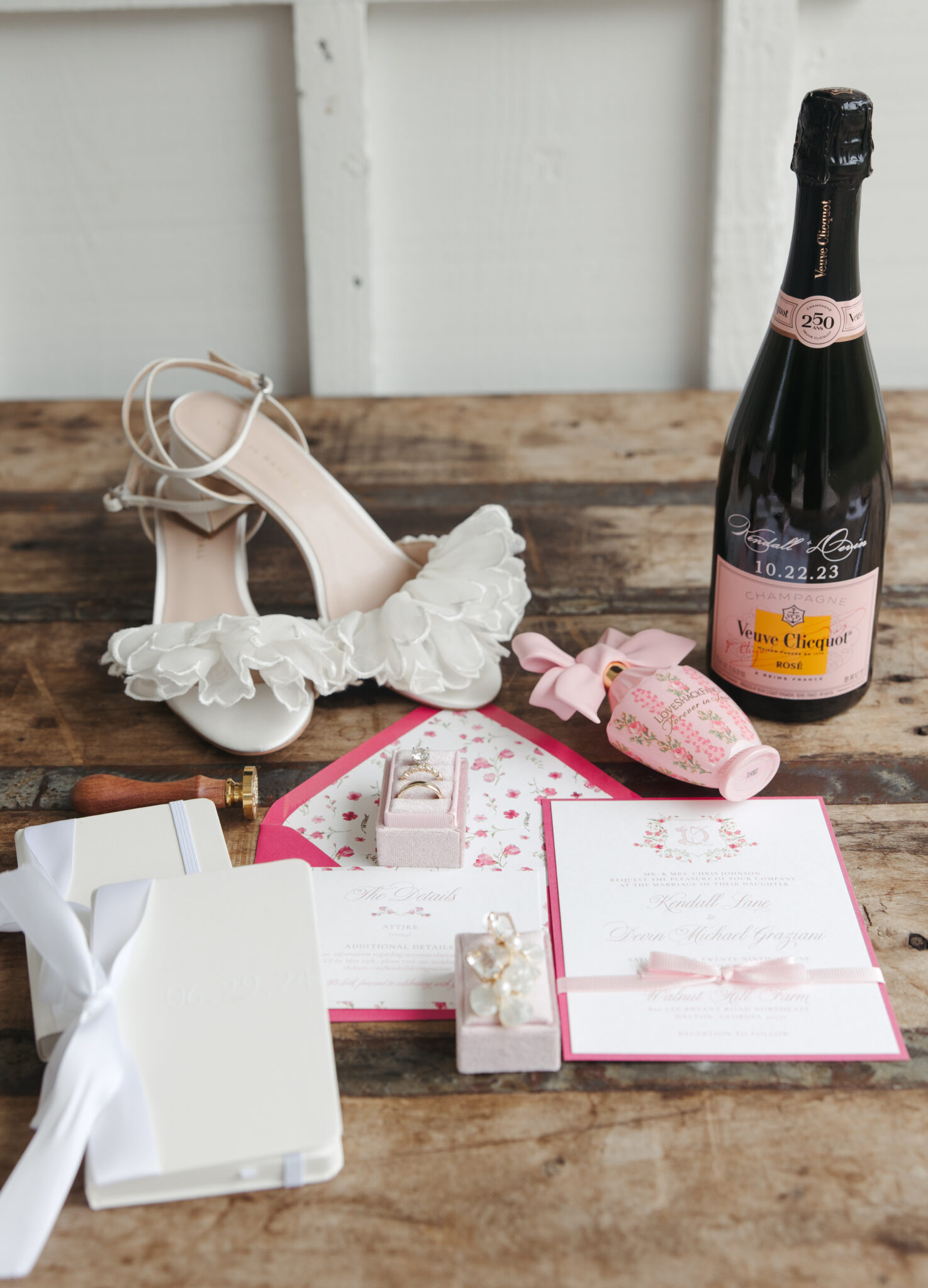 Pink Perfection – Walnut Hill Farm Wedding || Kendall & Devin ...